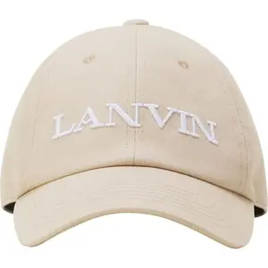 LANVIN Cotton Cap - Beige