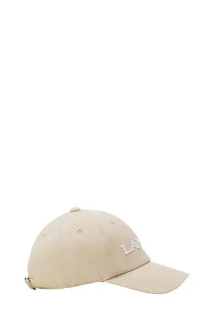 LANVIN Cotton Cap - Beige