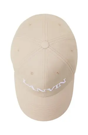 LANVIN Cotton Cap - Beige