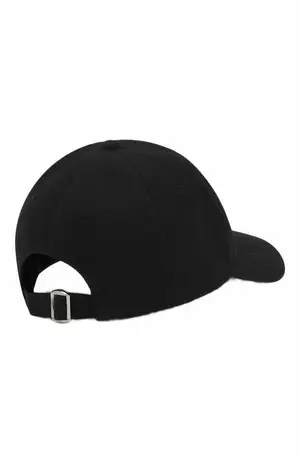 LANVIN Cotton Cap - Black