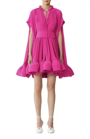 Lanvin Pleated Cocktail Dresses