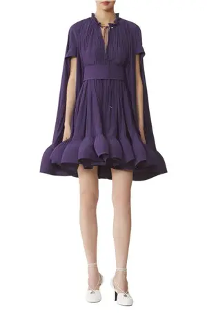 Lanvin Ruffled Cocktail Dresses