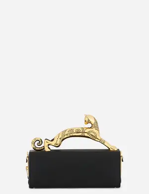 LANVIN Pencil Cat Box Calf Bag