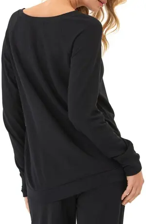 THREADS 4 THOUGHT Cannon Feather Fleece Tunic - Black