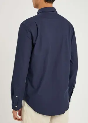 Polo Ralph Lauren Textured Cotton Shirt - Navy