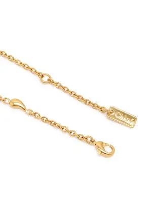 Chloé Shells Logo Necklace