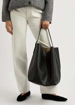 TOTEME Grained Leather Tote