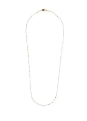 Valentino Garavani Natural Pearl Necklace - Silver
