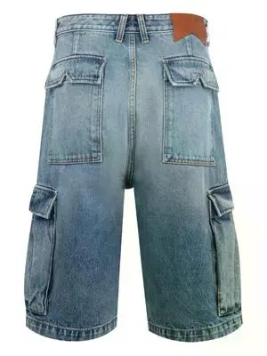 Rhude Denim Cargo Shorts