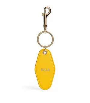 Harrods Leather Villa Keyring