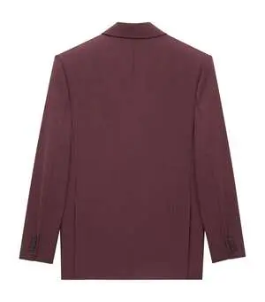 Saint Laurent Wool Double-breasted Blazer