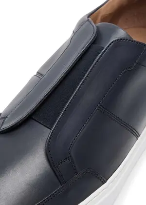 OLIVER SWEENEY Rende Panelled Leather Sneakers