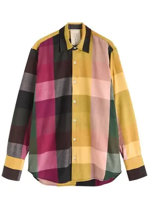 MARRAKSHI Life Checked Jacquard Cotton Shirt