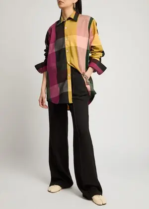 MARRAKSHI Life Checked Jacquard Cotton Shirt