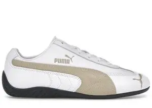 PUMA Speedcat Leatherin Sneakers - White/toasted Almond