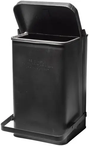 PUEBCO Step Trash Can - Black