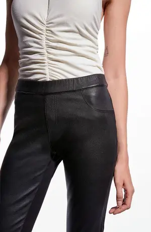 AS By DF Kiki Stretch Leather Leggings
