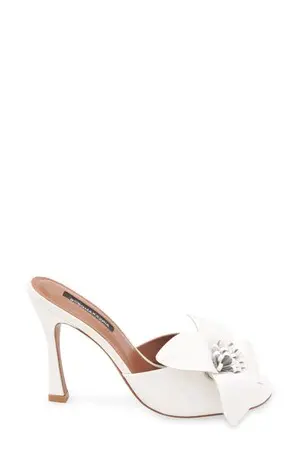 Bcbgmaxazria Aeryn Slide Sandal - White