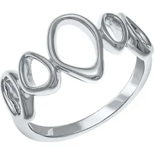 LUCY QUARTERMAINE Multi Volcan Ring - Sterling Silver