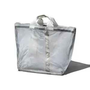 PUEBCO Covered Parachute Shoulder Bag - White