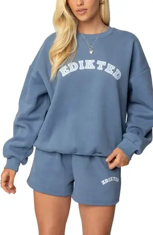 Edikted Fleece Sweatshirts Hoodies For Women