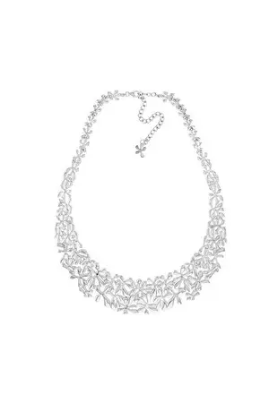 LUCY QUARTERMAINE Multi Splash Necklace - Sterling Silver