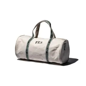 PUEBCO Clubhouse Barrel Duffle Bag - Ivory