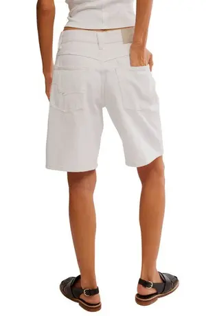 Free People Montana High-waisted Denim Shorts