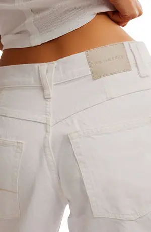 Free People Montana High-waisted Denim Shorts