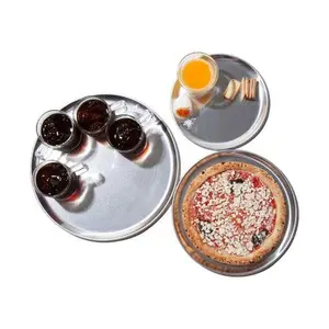 PUEBCO Aluminum Round Tray