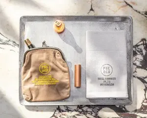 PUEBCO Velvet Frame Pouch