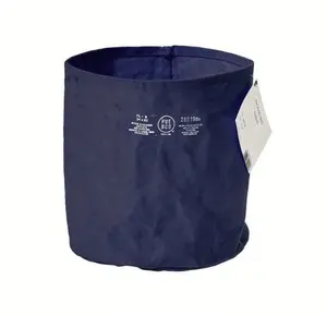 PUEBCO Canvas Pot Cover - Navy Blue