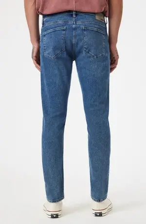 MAVI Marcus Slim Straight Leg Jeans - Light Brushed Selvedge