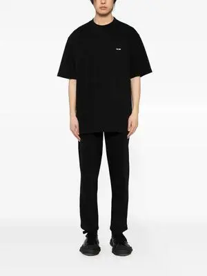 TEAM WANG DESIGN Straight Jersey Pants