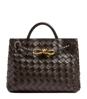 BOTTEGA VENETA Small Leather Andiamo Top-Handle Bag