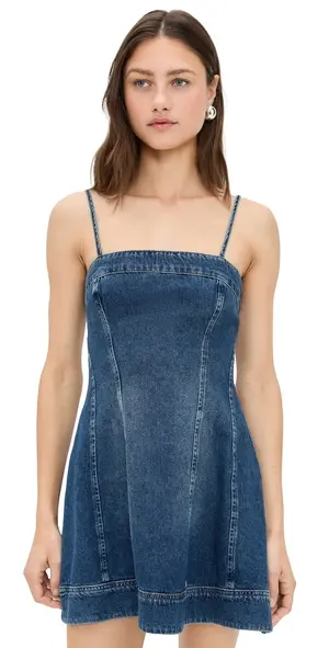 REFORMATION Elma Denim Mini Dress