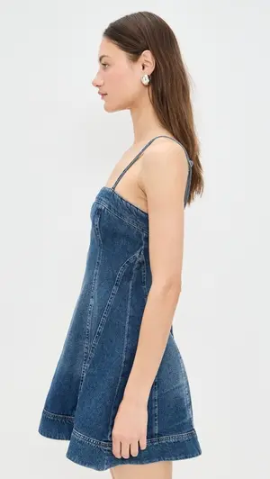 REFORMATION Elma Denim Mini Dress
