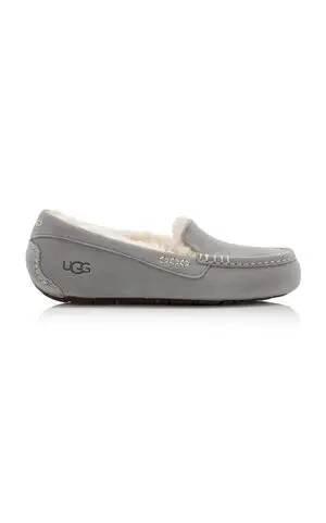 UGG Ansley Sheepskin Slippers - Grey