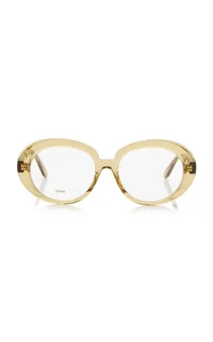 Loewe Round-frame Acetate Eyeglasses - Green