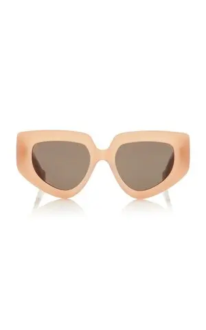 Loewe Anagram Oversized D-frame Sunglasses - Pink