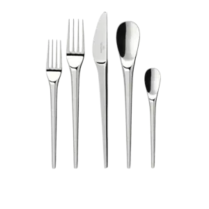 VILLEROY & BOCH Newmoon 5 Piece Place Set Stainless Steel