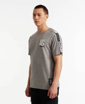 ECKO UNLTD. Enrollment Short Sleeve Knit Tee - Marled Grey