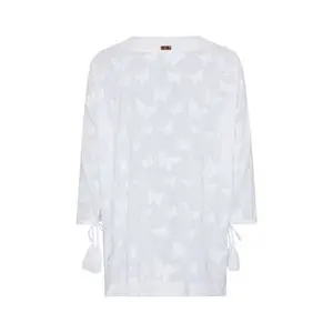 Vilebrequin Disco Butterflies Embroidered Viscose Dress
