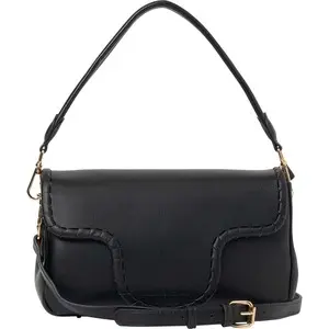 URBAN ORIGINALS Misty Vegan Leather Shoulder Bag - Black