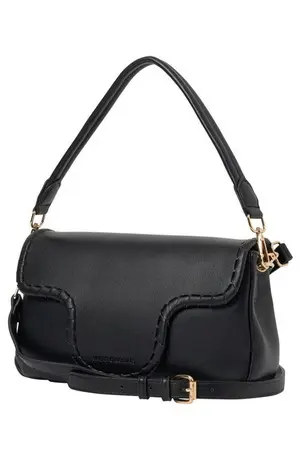 URBAN ORIGINALS Misty Vegan Leather Shoulder Bag - Black