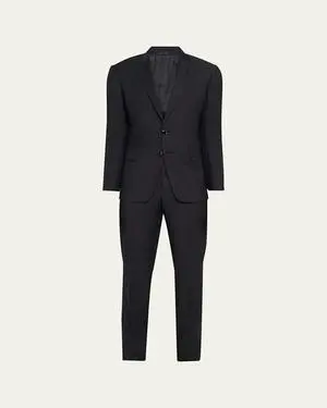 Giorgio Armani Pinpoint Twill Suit