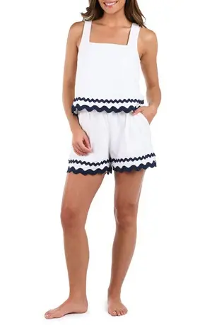 La Blanca Poolside Square Neck Cover-up Tank Top