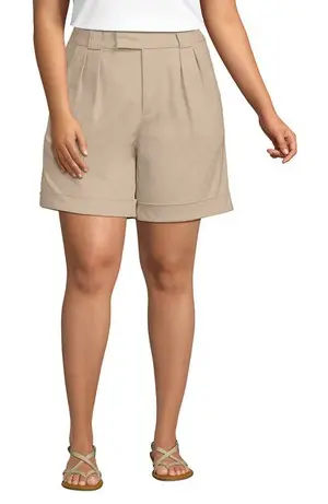 Lands' End Belted Shorts For Women