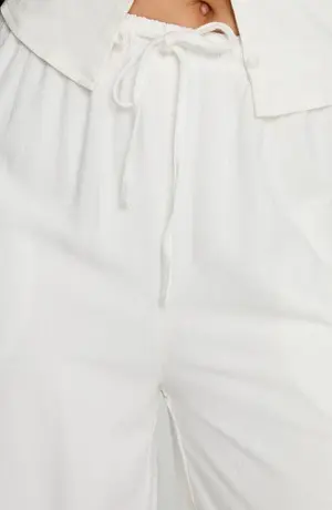 Princess Polly Parklea High-waist Linen-blend Pants