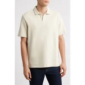 BOSS Pye Textured Johnny Collar Polo